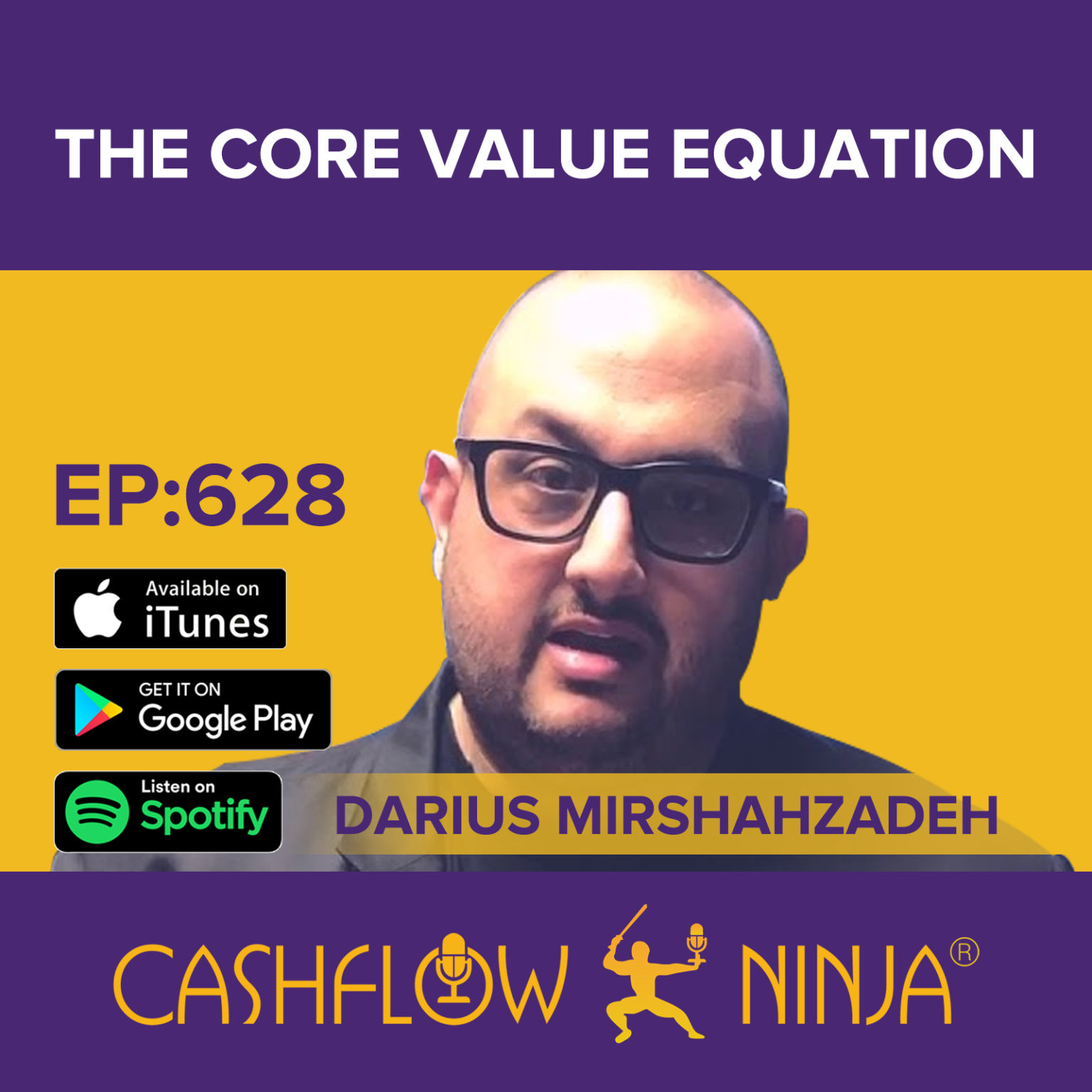 628: Darius Mirshahzadeh: The Core Value Equation - Cashflow Ninja